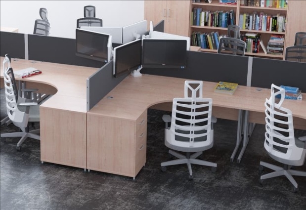 The NI Only 'Random Radial/Crescent Desk'